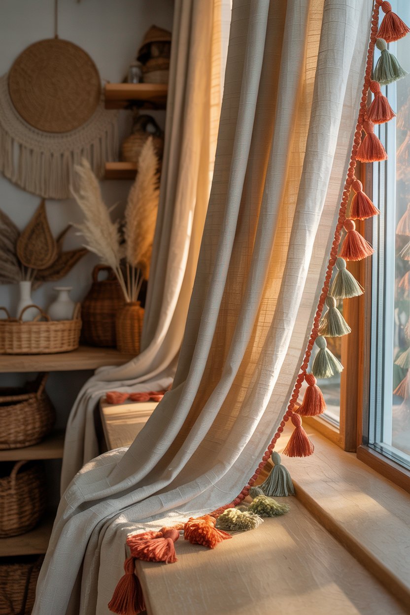 DIY Boho Curtains How to Make Them Plus 5 Creative Design Ideas ...