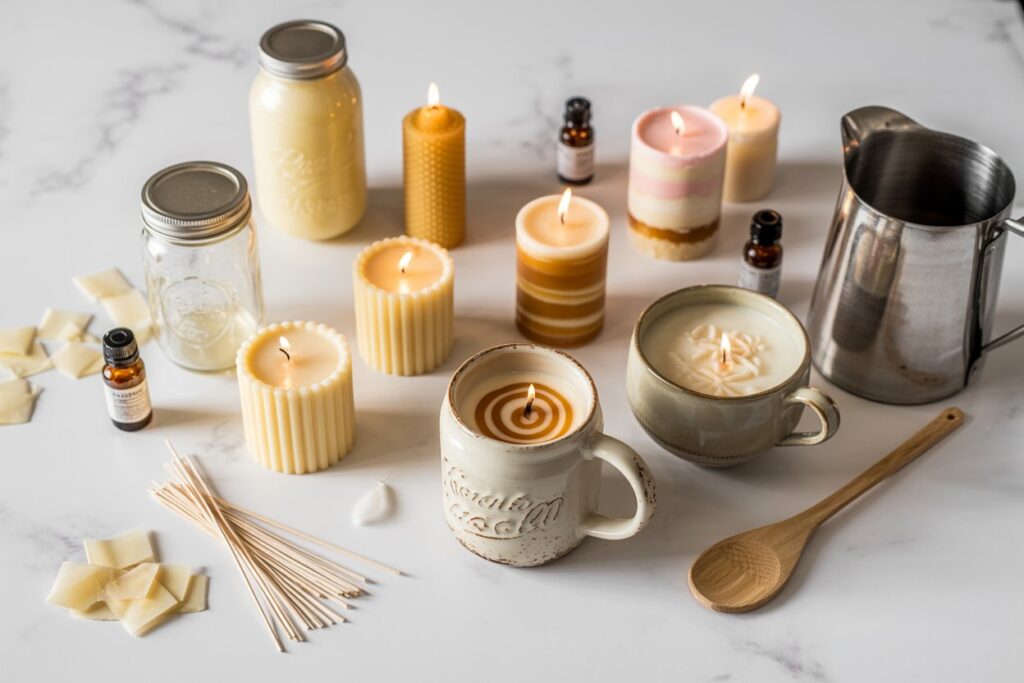 Easy DIY! How to Make Candles at Home for Beginners - curatedsoftly.com