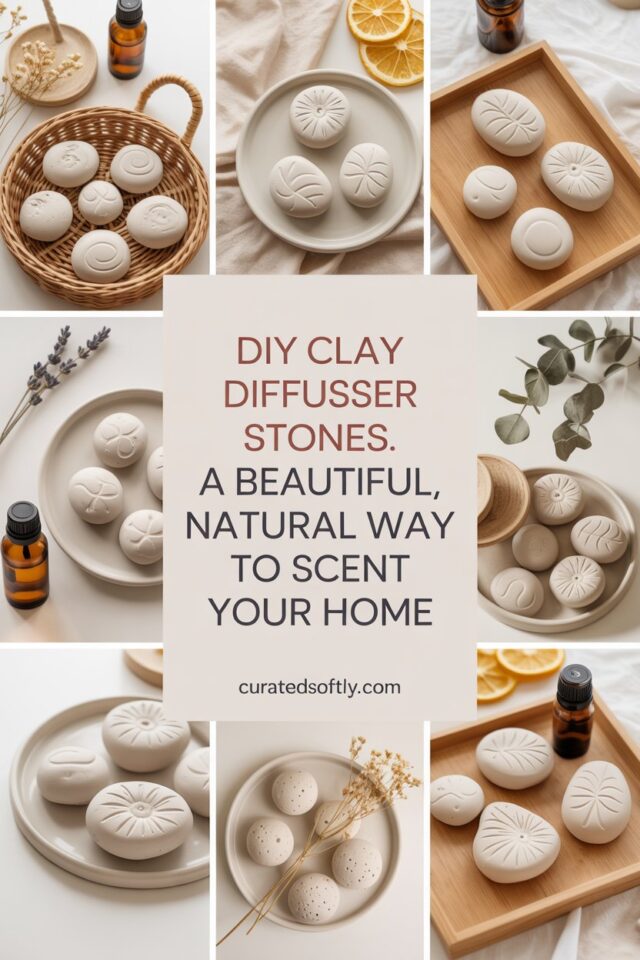 DIY Clay Diffuser Stones: A Beautiful, Natural Way to Scent Your Home ...